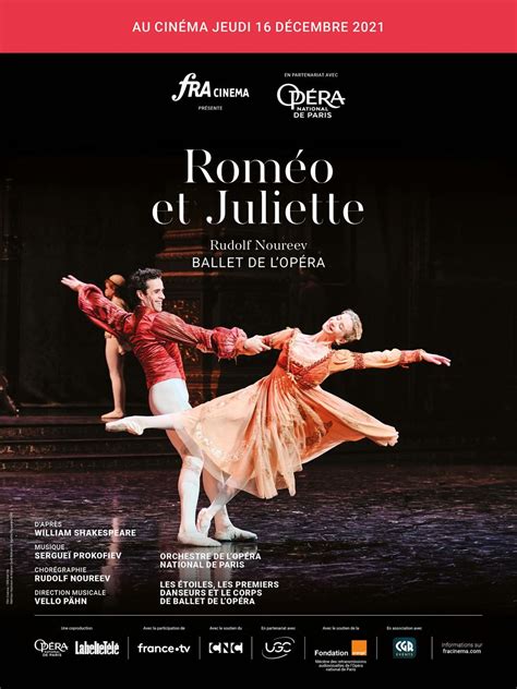 Roméo et Juliette Opéra de Paris FRA Cinéma 2021 au Cadillac Ciné Lux