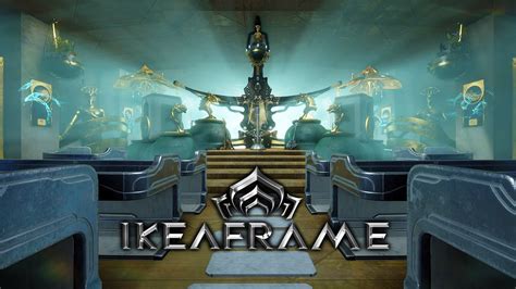 Warframe Orbiter Fashion Concert Hall Trophy Room Ikeaframe Youtube