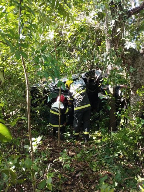 Motorista morre após carro sair da pista e bater em árvore na BR 153