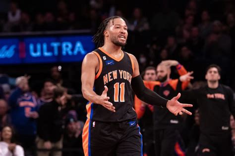 Knicks Notes Brunson Quickley McBride Grimes Randle Toppin
