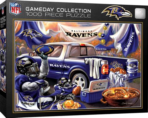MasterPieces 1000 Piece Jigsaw Puzzle For Adults NFL Baltimore Ravens