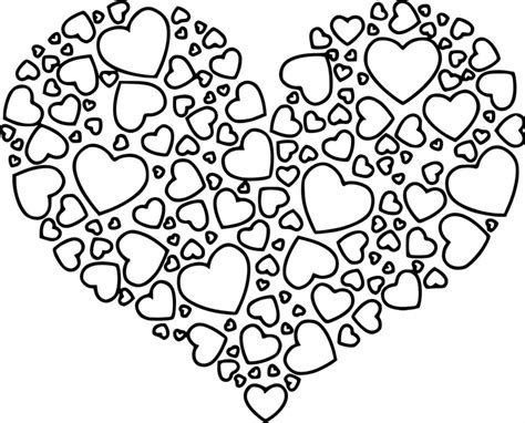 Coloriage Coeur Coloriages à imprimer gratuits