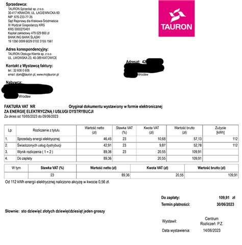 Jak czytać fakturę za prąd inzyniernaturalnie