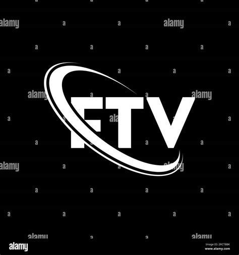 Ftv Logo Ftv Letter Ftv Letter Logo Design Initials Ftv Logo Linked With Circle And Uppercase