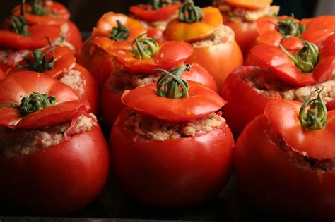 Recette tomates farcies à la paysanne Marie Claire