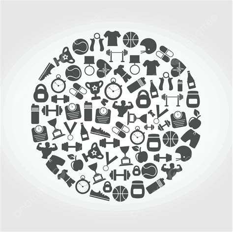 Deportes Un Círculo Símbolo Vector Círculo Vector PNG Símbolo Vector