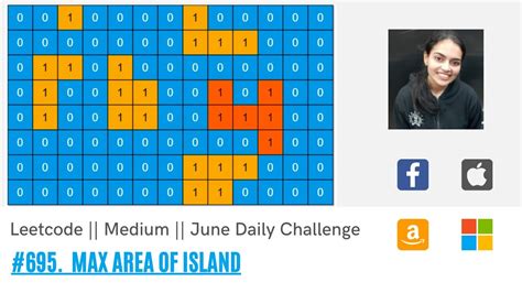695 Leetcode Max Area Of Island Code Explanation Example