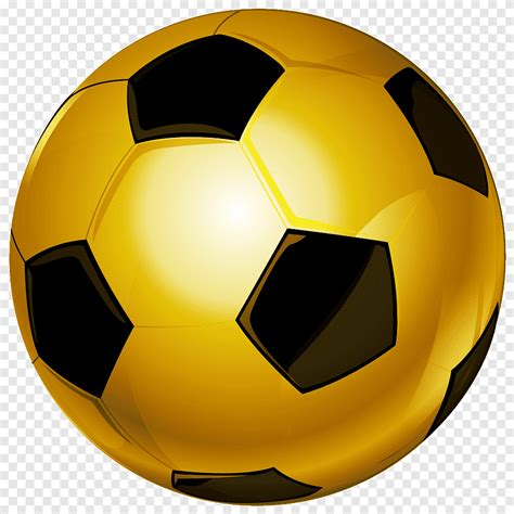 Brown Soccer Ball Illustration Football Gold Soccer Ball Sport
