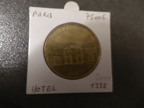 MÉDAILLE MONNAIE DE paris paris hotel de la monnaie 1998 EUR 10 00