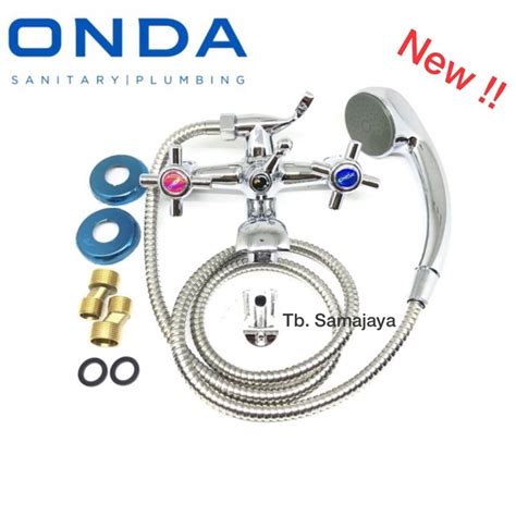 Jual Kran Shower Panas Dingin ONDA Hand Shower RRT Kran Bathtub