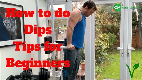 How To Do Dips Tips For Beginners YouTube