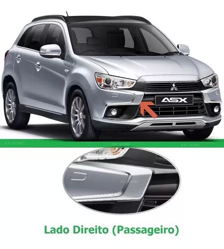 Friso Superior Grade Parachoque Moldura Cromada Asx 2017 Ld