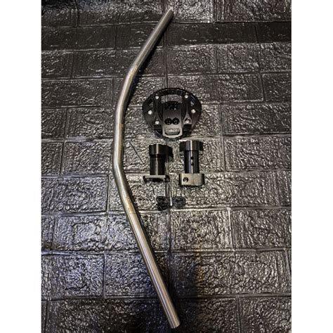 Naked Handle Bar Set For Nmax V Pztech Black Shopee Philippines
