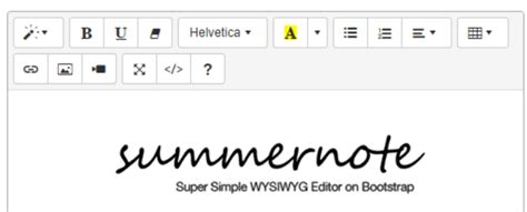 文本编辑器插件summernote免费下载 jquery特效 php中文网源码
