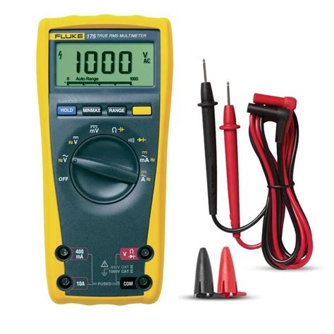 MULTÍMETRO DIGITAL TRUE RMS FLUKE 175 Conectrol S A Electrónica