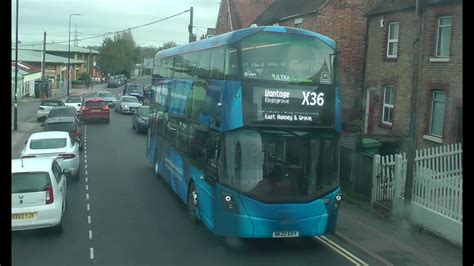 Oxford Bus X From Didcot To Wantage Youtube
