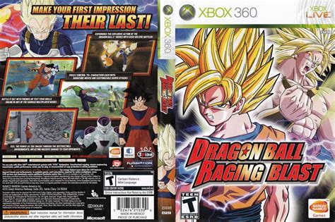 Dragon Ball Raging Blast Xbox 360 VideoGameX