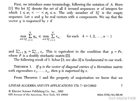 on the eigenvalues and diagonal entries of a hermitian matrix the diagonal entries and