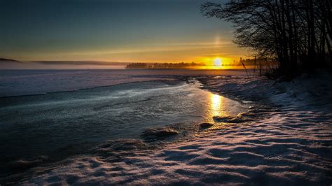 Fond d écran lumière du soleil paysage le coucher du soleil mer