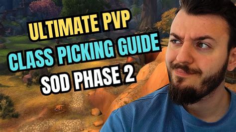 CLASS PICKING GUIDE SoD PHASE 2 WoW Classic YouTube