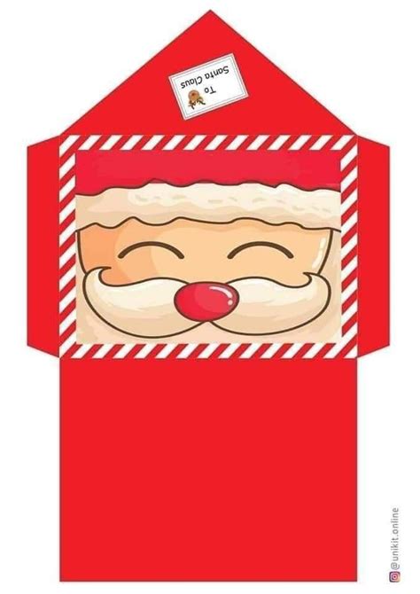 Pin By Michelle Forest On Santa Mailbox Christmas Envelopes Happy