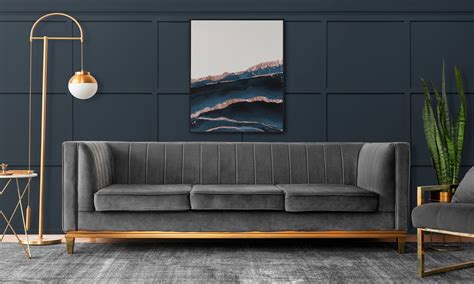 10 Inspirasi Wall Moulding Ruang Tamu Minimalis