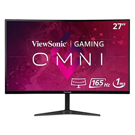 Viewsonic Omni Vx Pc Mhd Inch Curved P Ms Hz Gaming