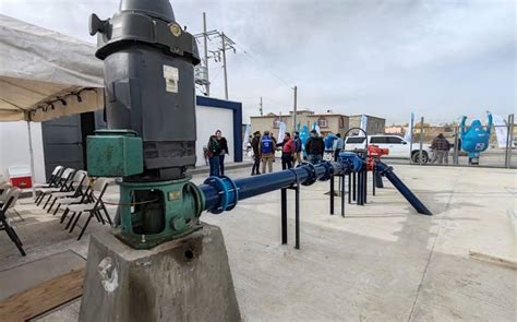 Chihuahua Inaugura JMAS Pozo De Agua En Villas De Salvarcar El Heraldo