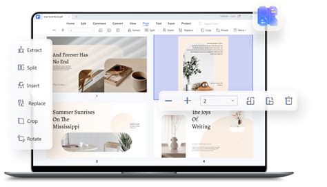 organize pdf pages easily split delete add extract or rotate pdf