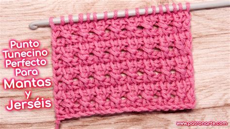 Cómo Tejer el Punto Tunecino Cruce de Crochet Tunecino Paso a Paso