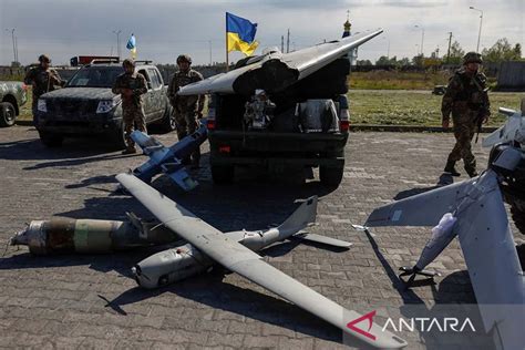 Ukraina Tangkis Serangan Rudal Dan Drone Rusia ANTARA News
