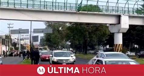 Localizan Restos Humanos Colgados De Puente Peatonal En Toluca Edomex