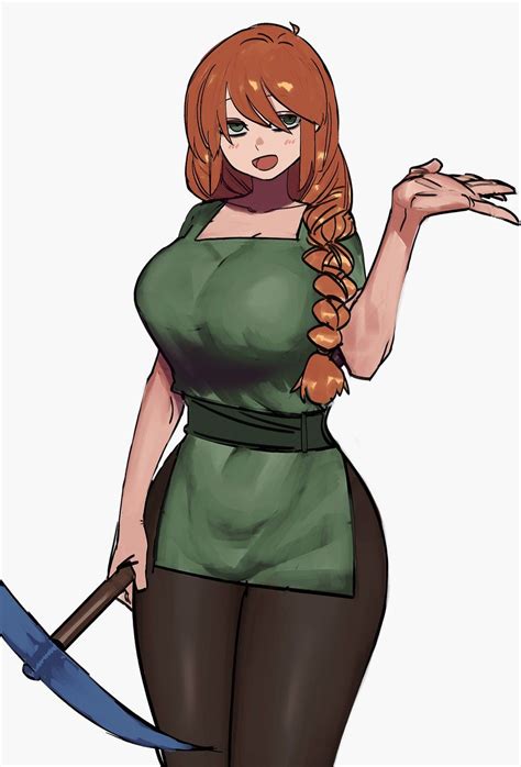 Pixel Art Characters Female Characters Anime Characters Minecraft