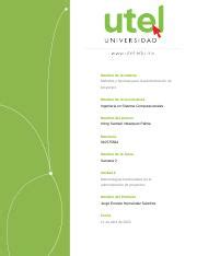 Actividad Metodos Y Tecnicas Para La Administracion De