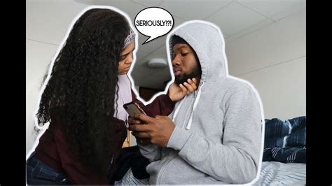 IGNORING MY GIRLFRIEND FOR 24 HOURS PRANK BAD IDEA YouTube