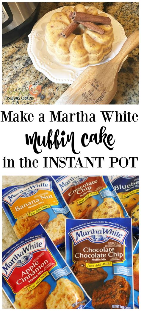 How To Make Martha White Muffin Mixes In The Instant Pot Home Pressure Cooking Muffin Mix