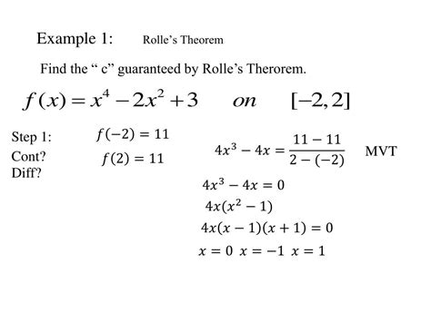 ppt rolle s and the mean value theorem powerpoint presentation free download id 2850965