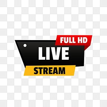 Live Streaming Clipart Transparent Png Hd Black And Red Live Stream