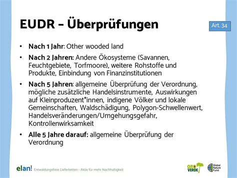 Entwaldungsfreie Lieferketten Neue EU Verordnung EUDR