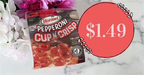 Hormel Cup N Crisp Pepperoni As Low As At Kroger Kroger Krazy