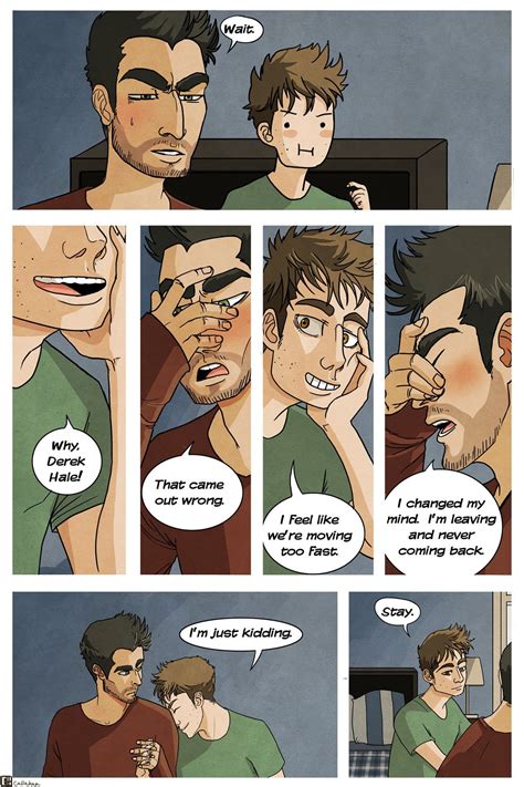 Teen Wolf Art Teen Wolf Ships Derek Hale Sterek Wolf Meme Gay