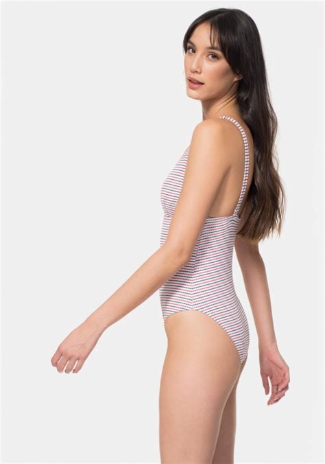 Bañador a rayas de Mujer TEX Ofertas Carrefour Online