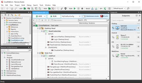 Ranorex Studio Features Advanced Test Automation Tools