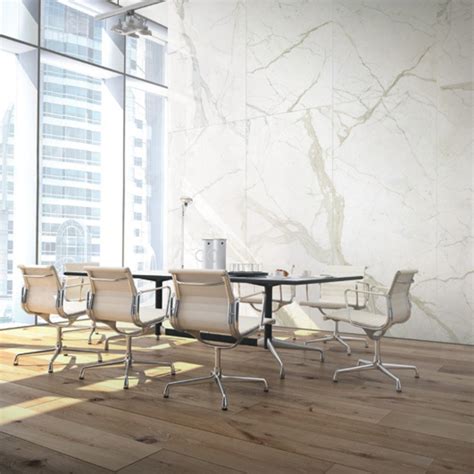 Marble Calacata Blanco Roca Cerâmica no formato 300X150 Elevare