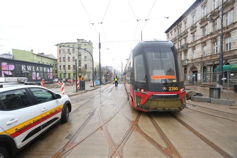 Testy na Zachodniej udane Tramwaje MPK Łódź wracają na swoje trasy