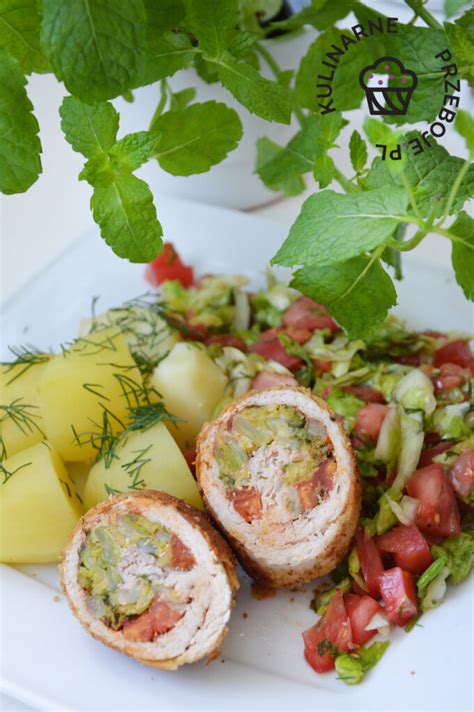 Roladki Z Kurczaka Z Suszonymi Pomidorami I Mozzarell