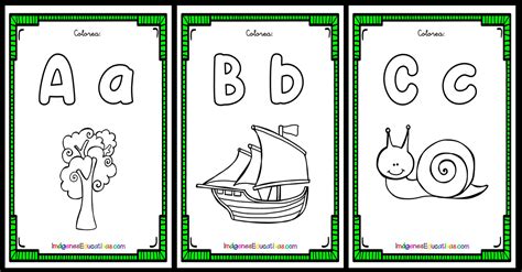 Detalles más de 78 dibujos para colorear abecedario infantil última