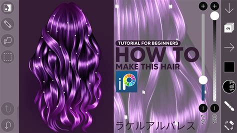 Hair Tutorial Ibis Paint X YouTube