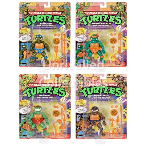 In Hand Playmates Toys Teenage Mutant Ninja Turtles TMNT Retro