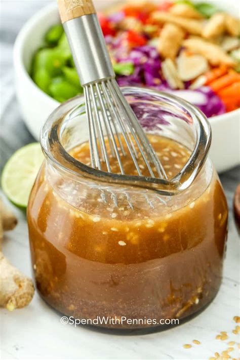 Quick Easy Sesame Ginger Dressing